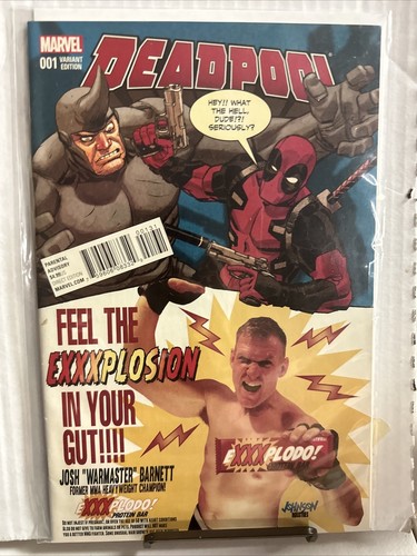 DEADPOOL #1 Dave Johnson Candy Variant Cover (Marvel 2016) 759606083329 ...