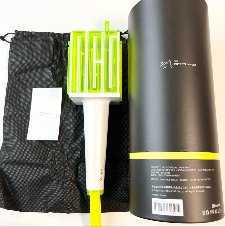 NCT Official Fanlight Light Stick Ver.1 K-POP Goods SM Entertainment ...