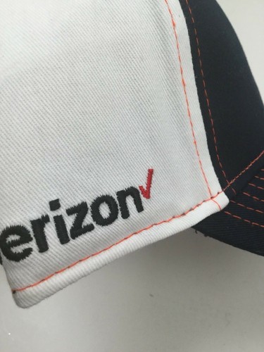 Denver Broncos Baseball Cap Blue White Strapback Orange Stitch Verizon ...