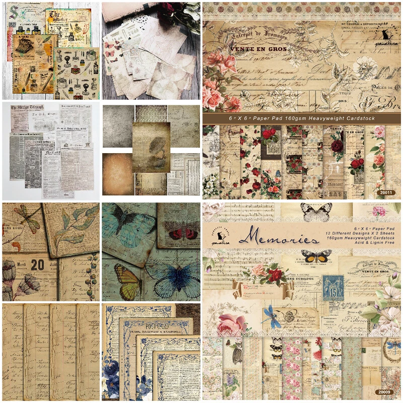 Vintage Scrapbooking Paper