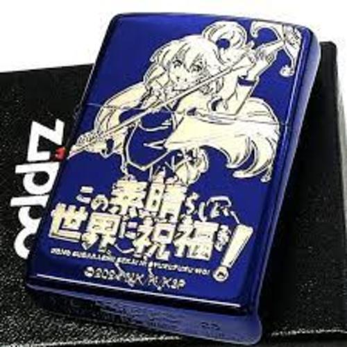 Zippo Lighter Konosuba Aqua Anime Goddess 2024 Japan Limited Edition ...