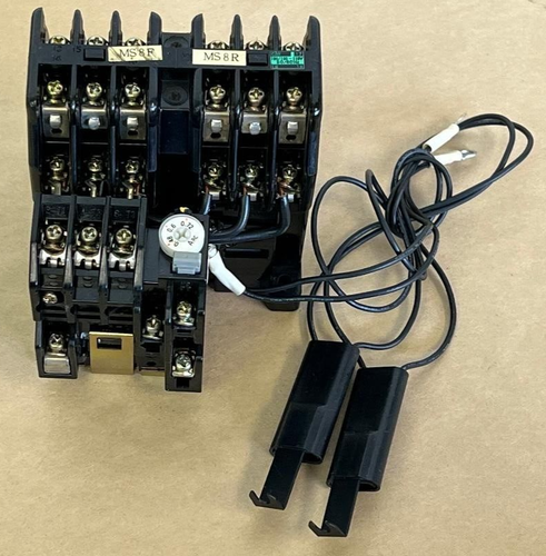 FUJI MAGNETIC CONTACTOR SRCA 3938-06RM 100/110V, W/ RELAY TR-0 0.48-0 ...