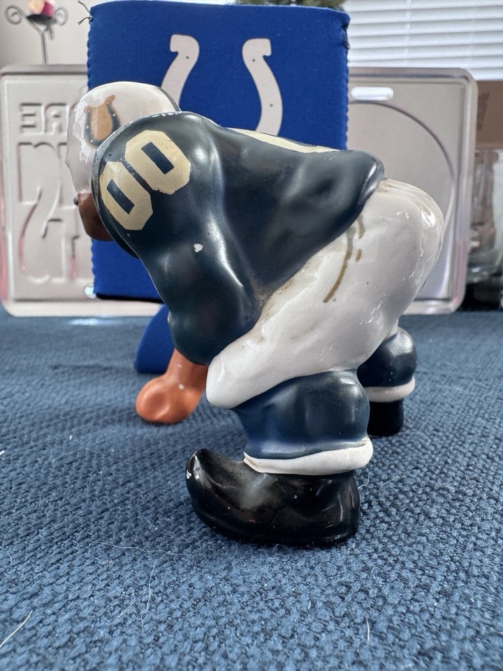 FAK (Fred A. Kail) #00 BALTIMORE COLTS: 3 Point Stance Statue VERY RARE ...