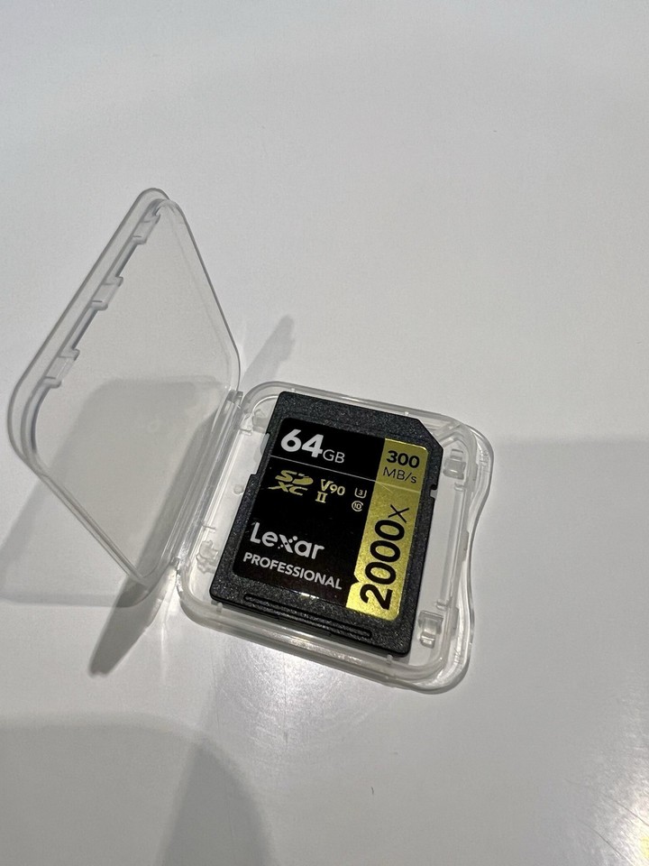 Lexar Professional 2000x SD Card 64GB, SDXC UHS-II Memory Card | eBay UK