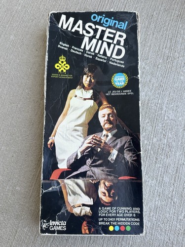 Master Mind Original Game Improved Mastermind Vintage 1972 | eBay