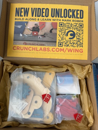 Crunch Labs By Mark Rober Airplane Launcher Engineer Build Ages 8+ New ...