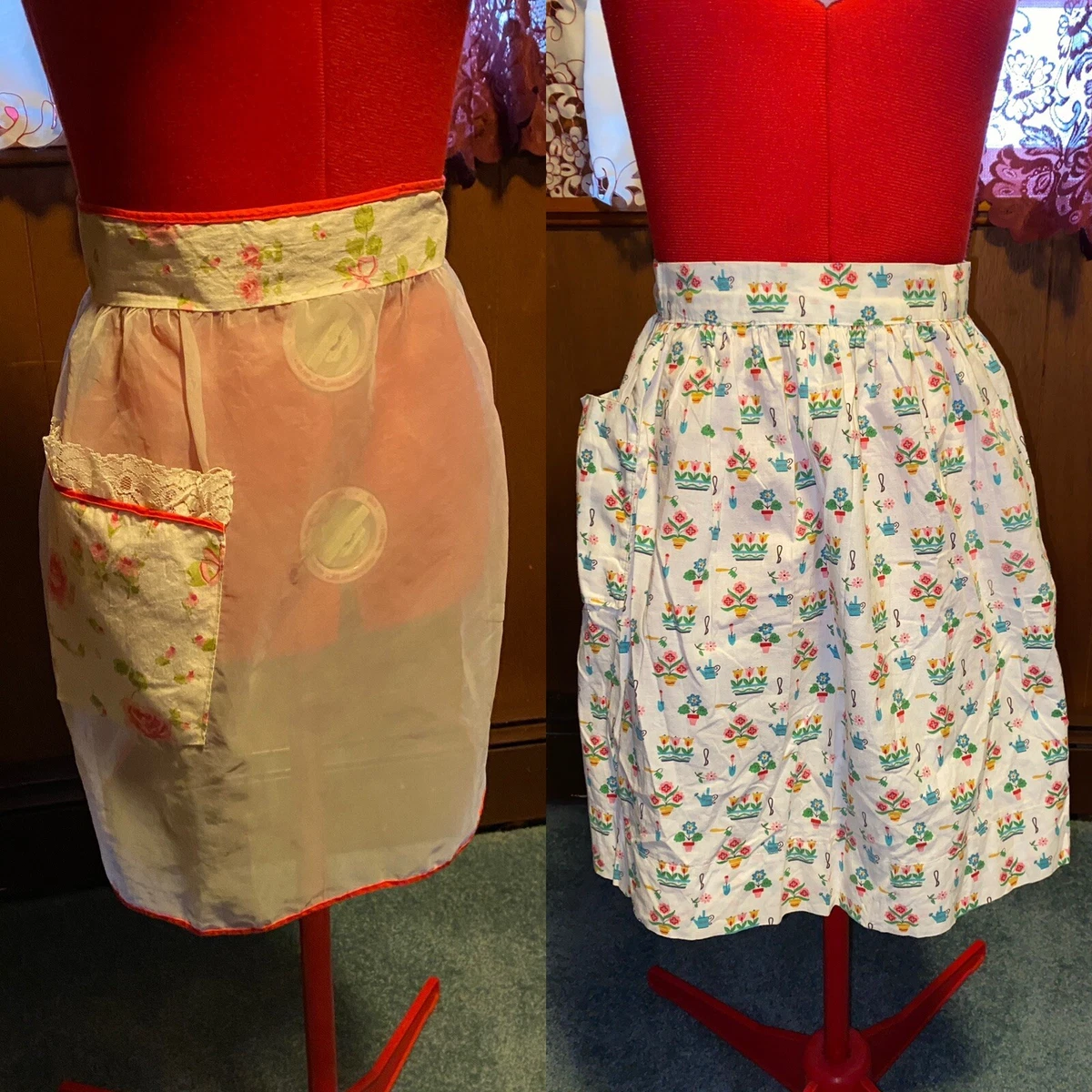 Vintage Half Aprons