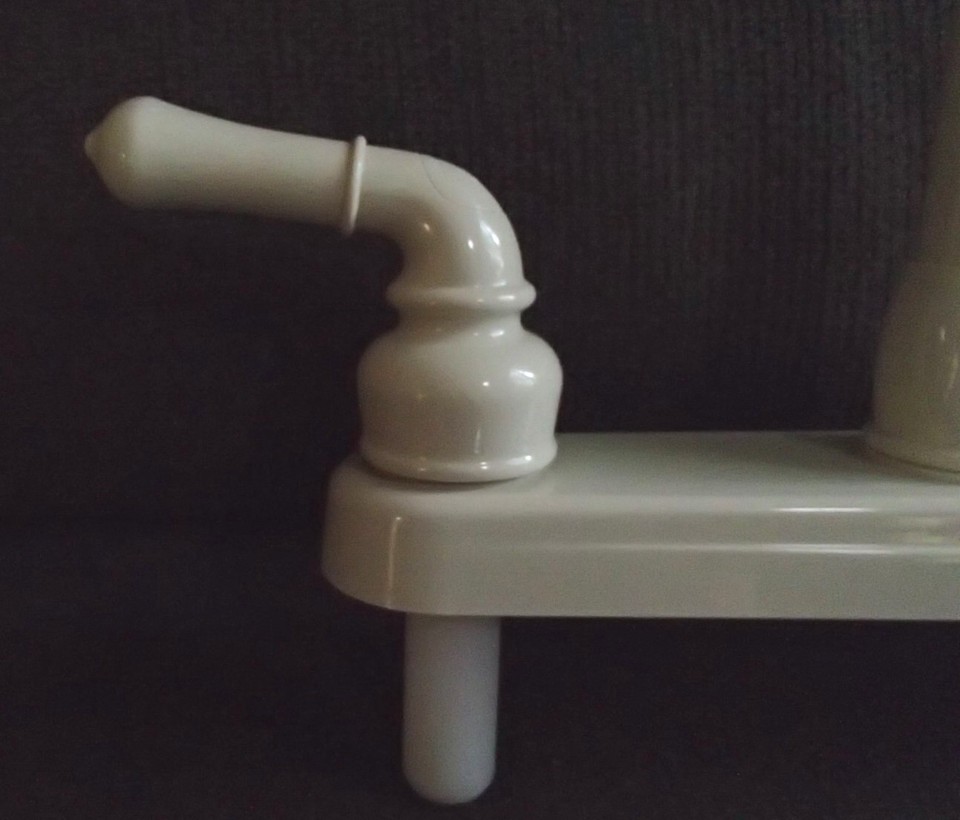 *NEW* Dura Faucet J-Spout Kitchen Faucet Bisque Plastic DF-PK330HC-BQ ...