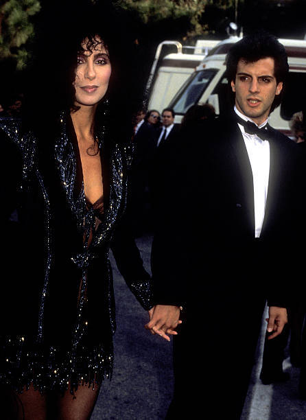 Cher and Rob Camilletti during 1987 MTV Video Music Awards at Un .. Old ...