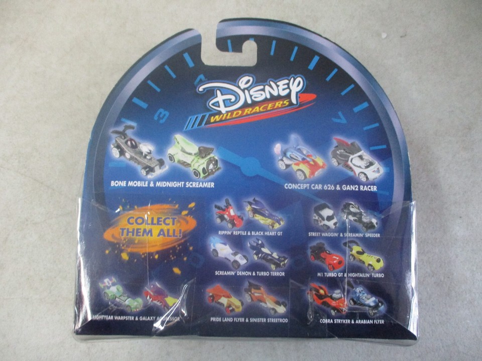 MOC 2002 DISNEY WILD RACERS MONSTERS INC STREET CYCLOPS SCARY ...