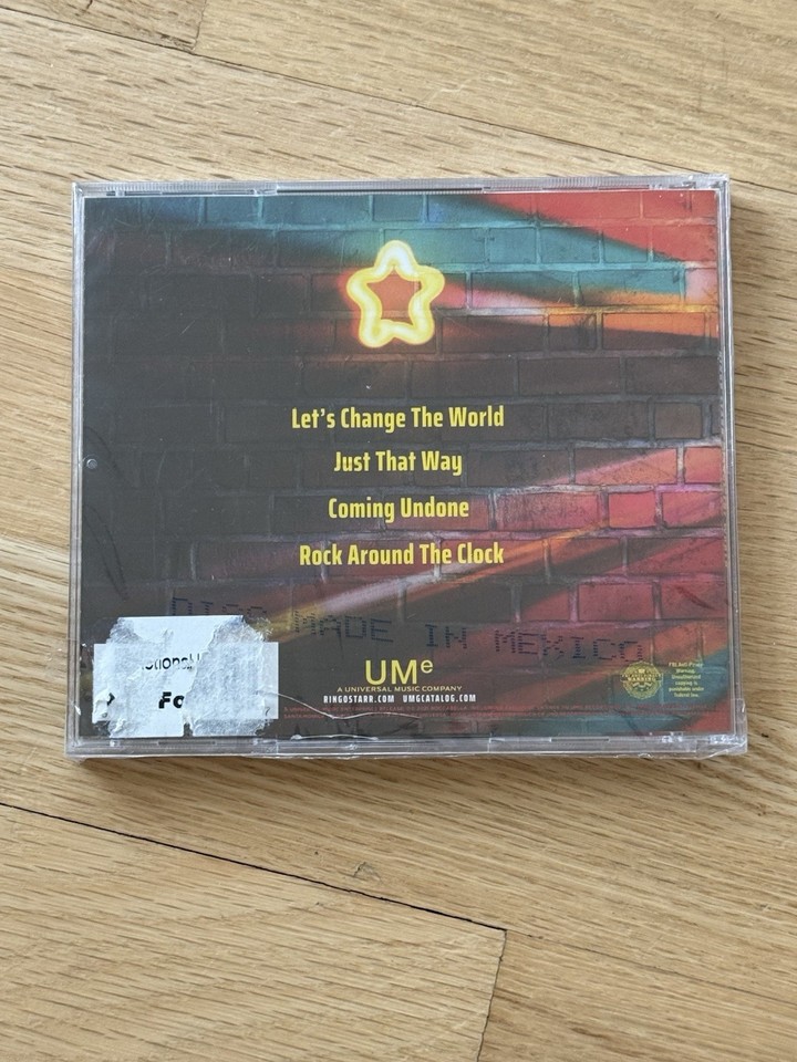 Ringo Starr Change The World (CD, 2021) Brand New Sealed Hype Sticker ...