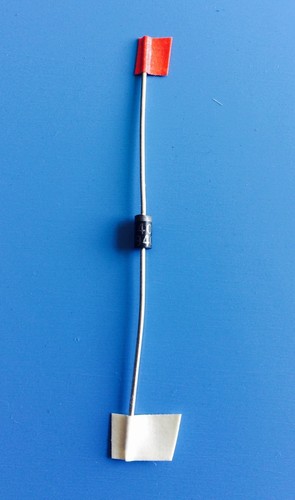 20x SB140 GENERAL SEMICONDUCTOR DIODE SCHOTTKY RECTIFIER 1A 40V DO-41 ...