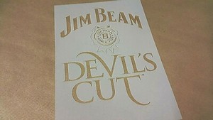 A4 JIM BEAM DEVILS CUT Stencil Template High Detailed Airbrush Paint ...