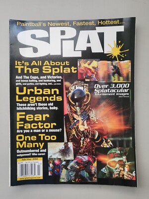 Splat Paintball Magazine Feb/March 2004 Urban Legends, Photo ...