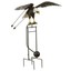 EAGLE ROCKER STAKE REGAL 12960 WINGS FLAP METAL KINETIC GARDEN YARD ...