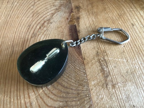 Rare Antique - Sandclock Key Chain - Hourglass Keychain - 4.7 X 3.6 Cm ...