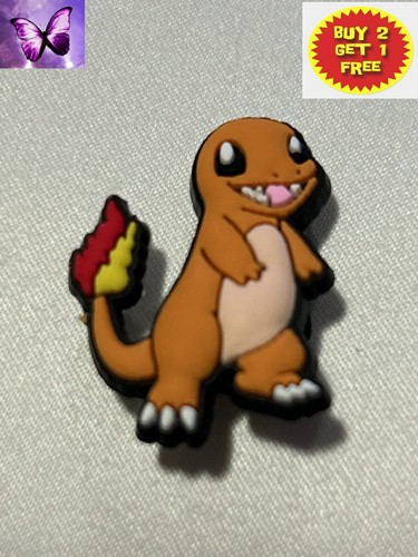 POKEMON CHARMANDER CHARACTER CARTOON SHOE CHARMS CAKE DECORATING ...