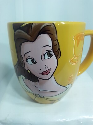 BELLE LOOKING FOR ADVENTURE COFFEE MUG. BELLE MUG. DISNEY Art Deco Mug ...