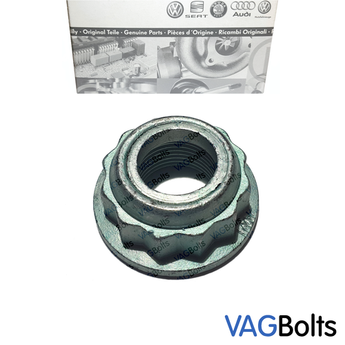 Genuine VW Audi Wheel Hub Axle Nut N90587602 Golf Mk4 Beetle Up Fabia ...