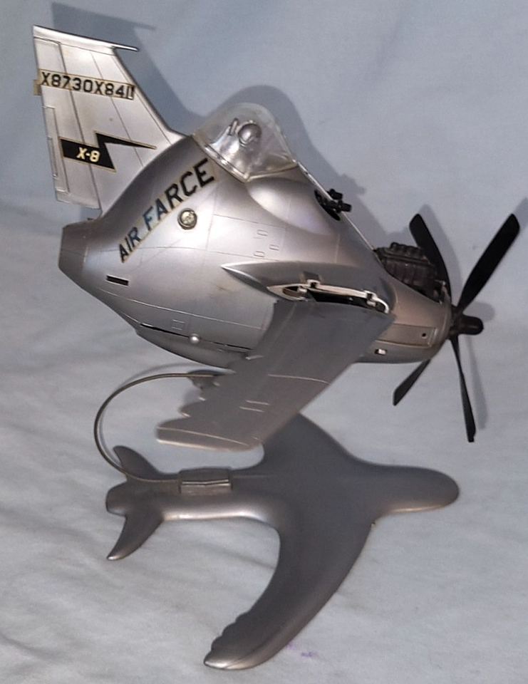 Vintage Monogram Flap Jack Airplane Motorized Model Kit Built 1973 | eBay