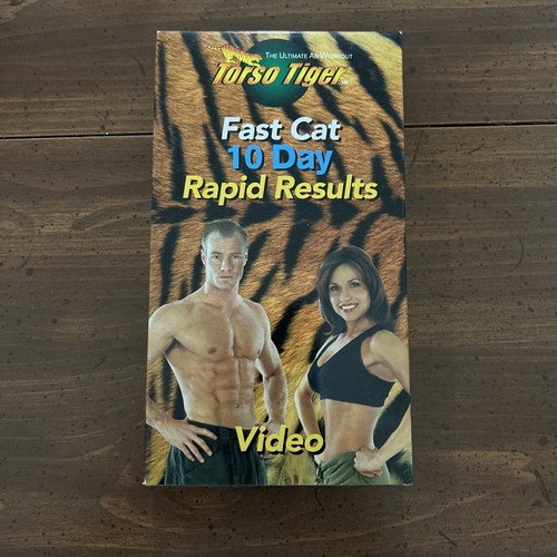 TORSO TIGER Ab Workout fitness VHS Fast Cat 10-Day Rapid Results ...