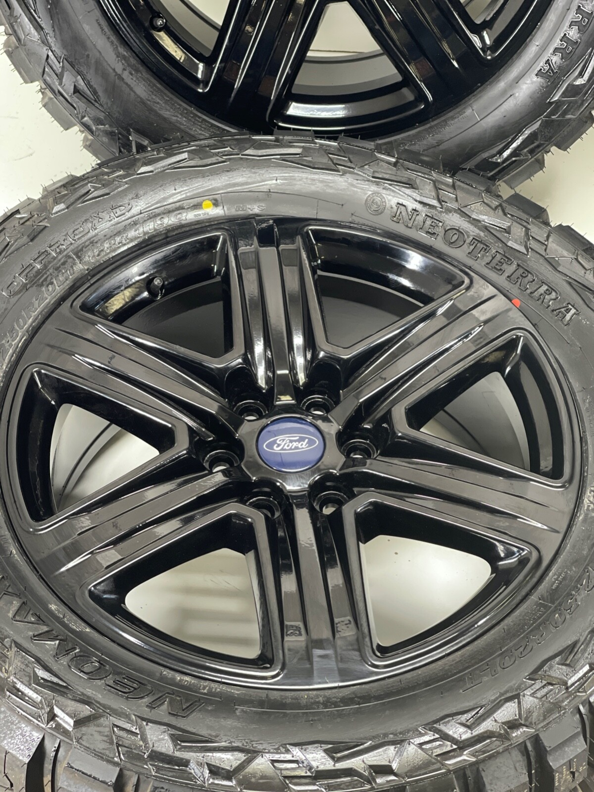 20" FORD F150 FX4 SET 4 04-19 BLACK FACTORY OEM WHEELS RIMS TIRES ...