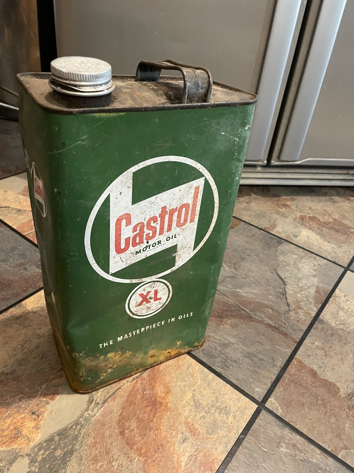 old castrol oil can tin | eBay UK