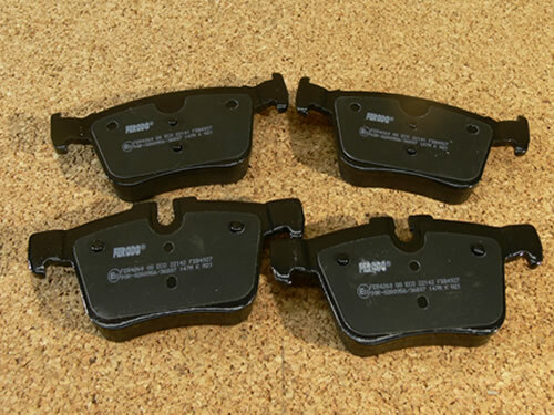 LAND ROVER REAR BRAKE PADS EVOQUE 12-18 VELAR 17-20 DISCOVERY SPORT 18 ...