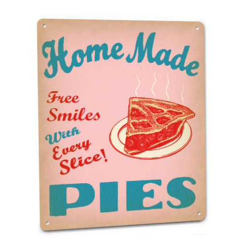 Homemade Pies Sign Kitchen Bake Bakery Apple Cherry Pastry Chef Kitchen ...