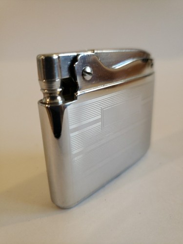 Vintage Ronson Adonis Lighter Silver Tone MINTY, Working | eBay