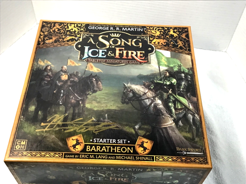A Song of Fire and Ice Baratheon Starter Set GOT Board Game NIB | eBay