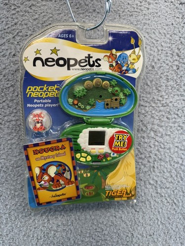 Tiger Electronics 2003 Neopets Pocket Kougra Game | SEALED Extremely ...
