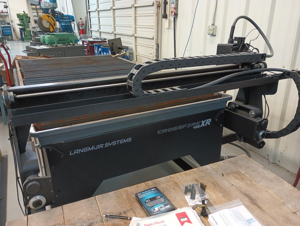 4 x 8 Crossfire XR CNC Plasma Table with Hypertherm 85 Amp Plasma ...