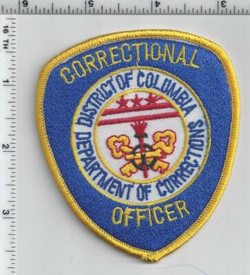 District of Columbia Dept of Corrections Officer 1st Issue Shoulder ...