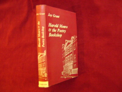 Grant, Joy. Harold Monro & the Poetry Bookshop. 1967. Important ...