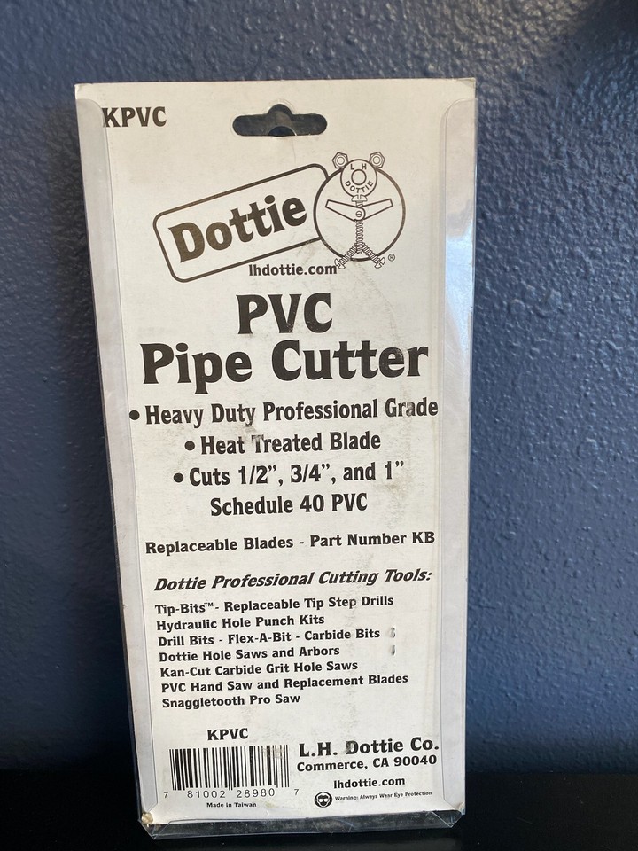 Dottie PVC Pipe Cutter-Professional Grade #90040 | eBay