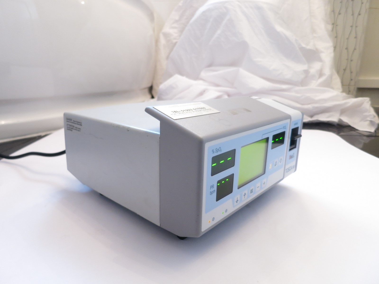 RADIOMETER TOSCA 500 MASIMO SET SPO2 PULSE PATIENT PCO2 OXIMETER ...