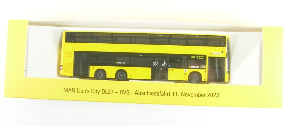Man Lions City DL07 BVG Berlin - Line: 200 Finishing 11.11.23 Last Dl ...