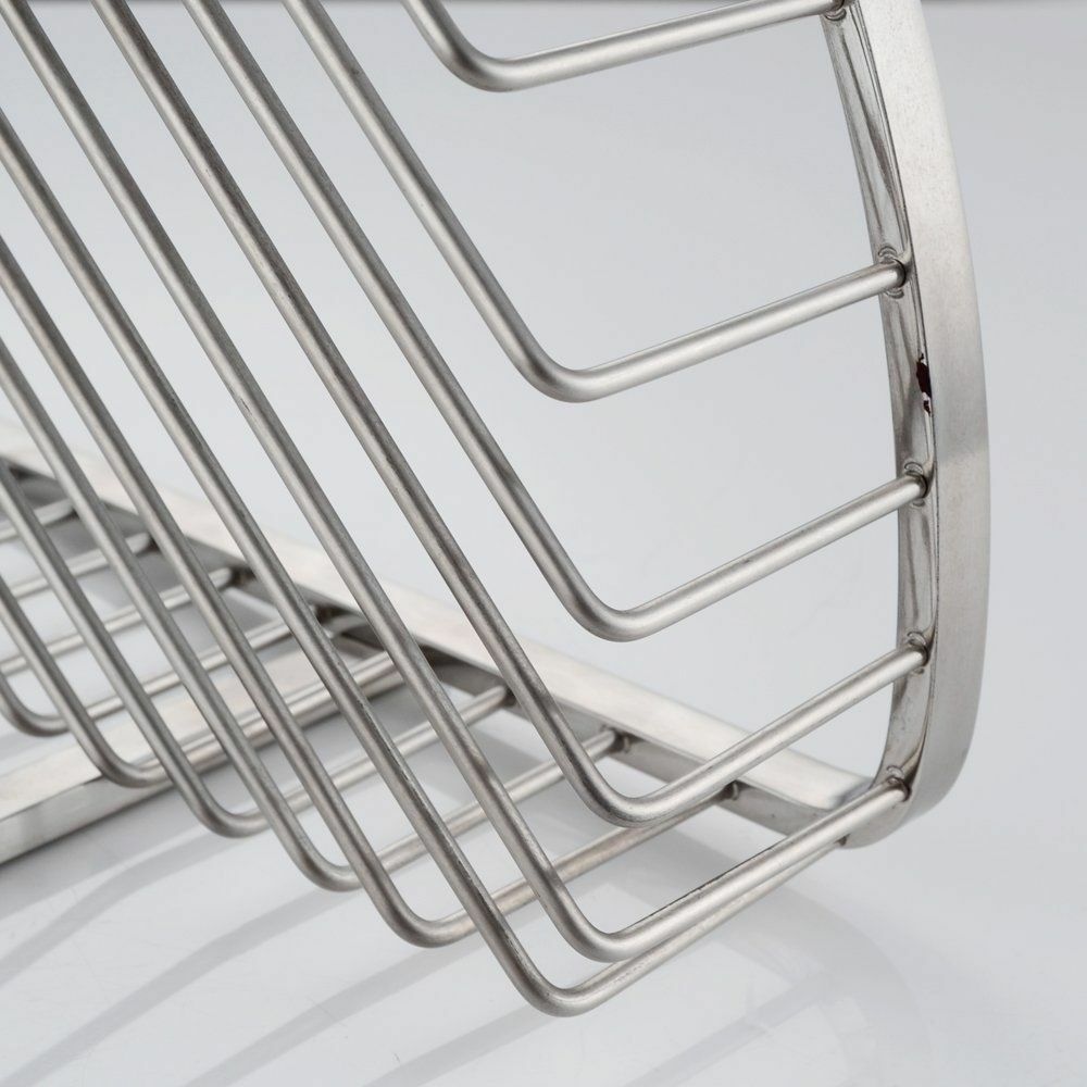 2 TIER STAINLESS STEEL SHOWER CADDY 100% RUST FREE CORNER SHELF ...