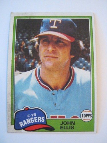 1981 Topps #339 John Ellis Baseball Card (CS-33) | eBay