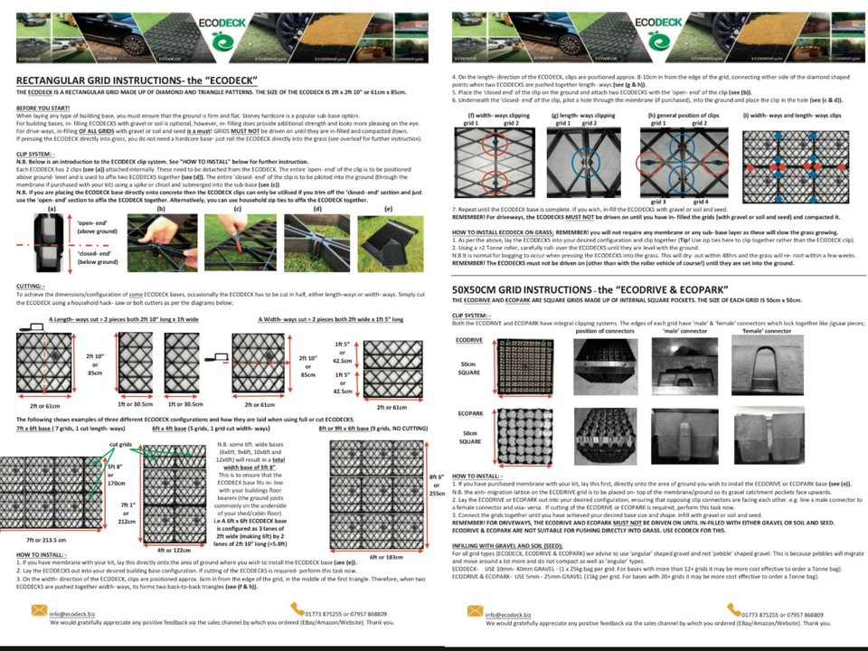 PLASTIC GRIDS UNBEATABLE PRICE GRAVEL DRIVE GRIDS GRAVEL REINFORCED ...