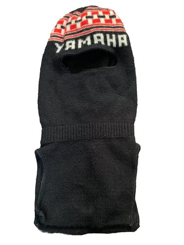 Vintage Yamaha SRX Snowmobile Full Face Winter Knit Ski Mask Hat Cap ...