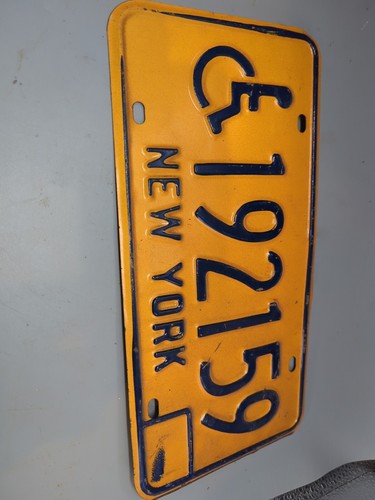 Vintage New York Handicap Collectible License Plate 1970s/80"S Tag ...