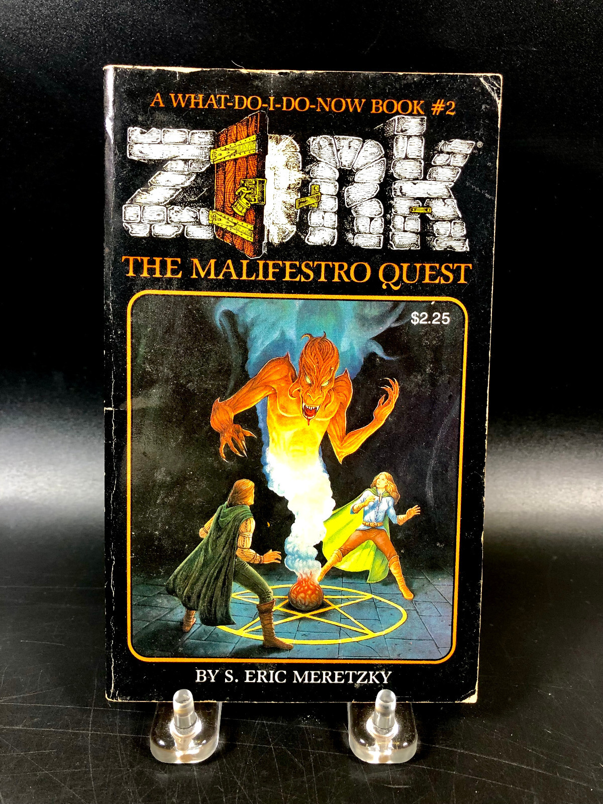 1983 Zork The Malifestro Quest #2 Eric Meretzky ~ What Do I Do Now Book ...