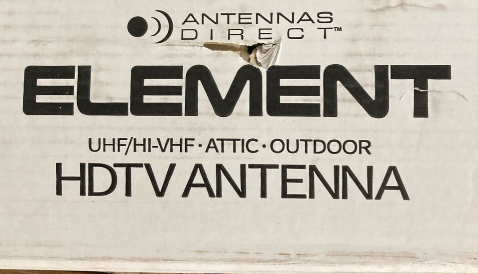 Antennas Direct ELEMENT Uni-Directional Attic / Outdoor HD TV Antenna ...