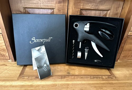 Le Creuset Screwpull Trigger Corkscrew Bottle Opening Gift Set | eBay