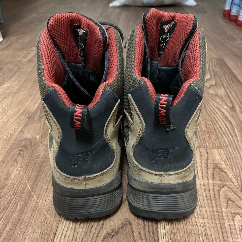 Red Wing Shoes 8675 TruHiker Waterproof Hiking Boots Brown Leather Mens ...