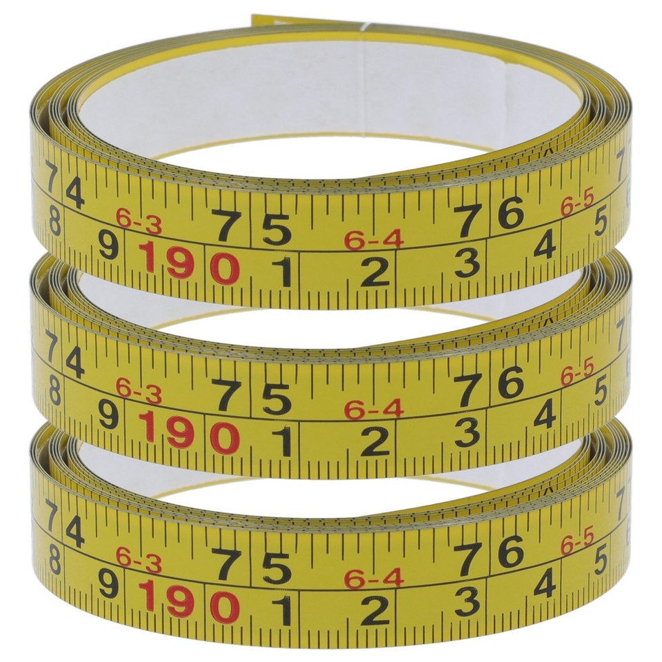 Stick on Tape Measure Dual Scale Measuring Metric and Imperial Ruler | eBay