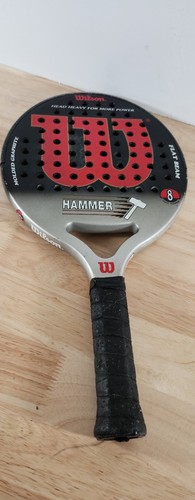 Wilson Hammer Paddle Molded Graphite Racquet 8 High Power Flat Beam | eBay