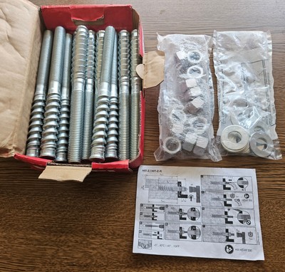 HILTI 12x HIT-Z 5/8" x 8" anchor rods | eBay